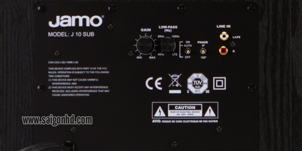 Loa Subwoofer JAMO J10 | SAIGON HD